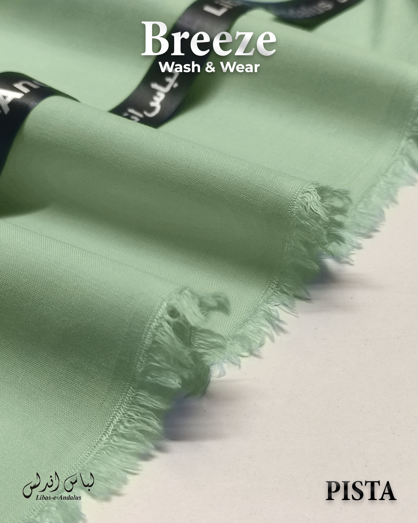 Breeze – Premium Tropical Wash & Wear Fabric | Pista – Sultan Fabrics
